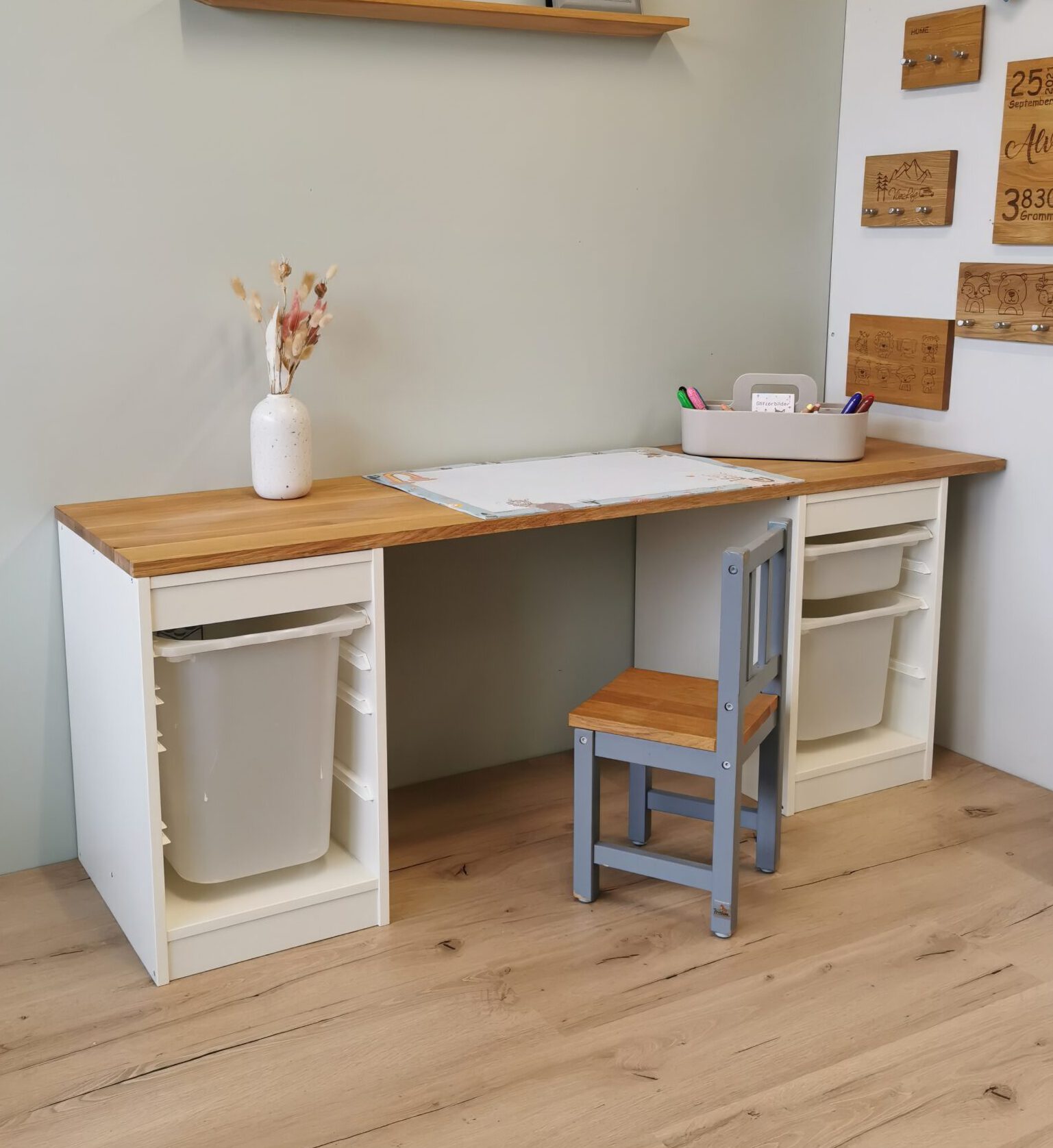 Spannende Ikea Trofast Hack Schreibtisch Bilder